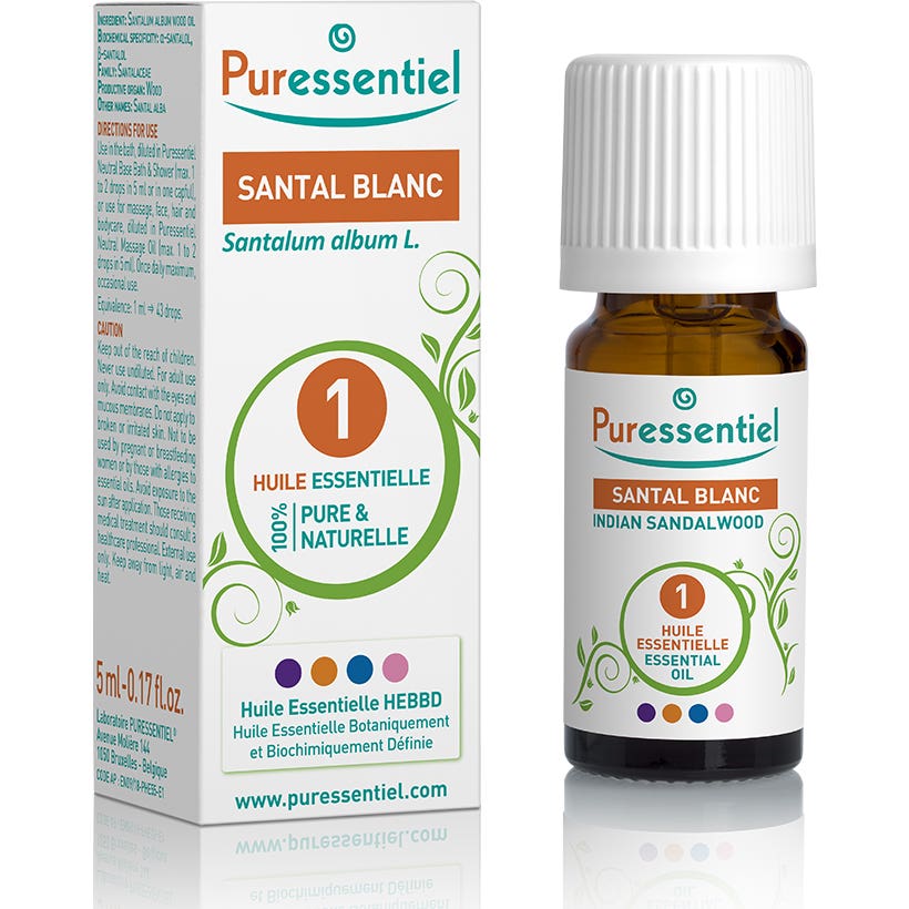 Puressentiel Huile Essentielle Santal Blanc Nouvelle Calédonie - 5ml ...