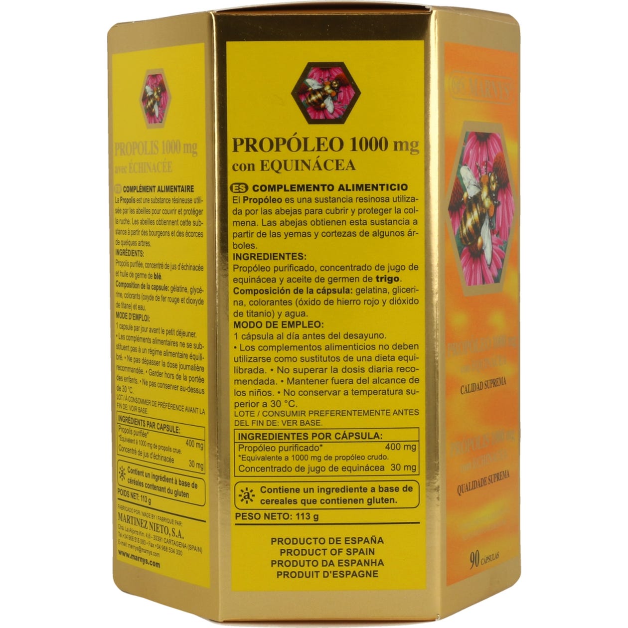 MARNYS Propolis à l'Échinacée 90 capsules | DocMorris France