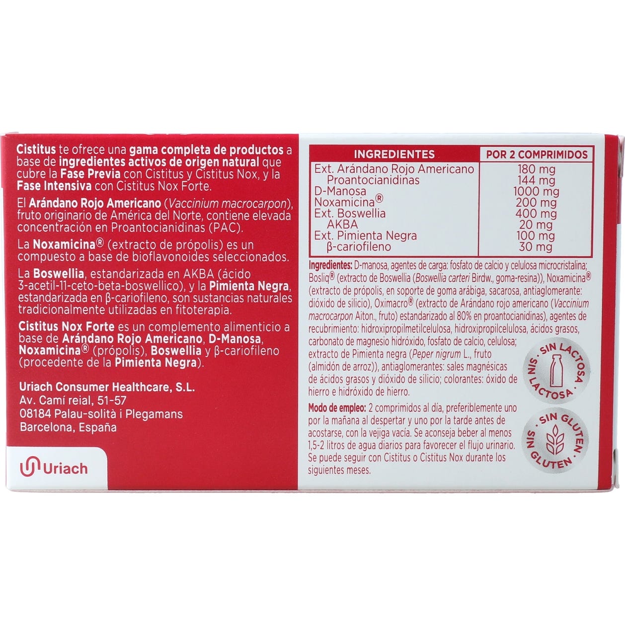 Cistitus Nox Forte 10 Sachets | DocMorris France