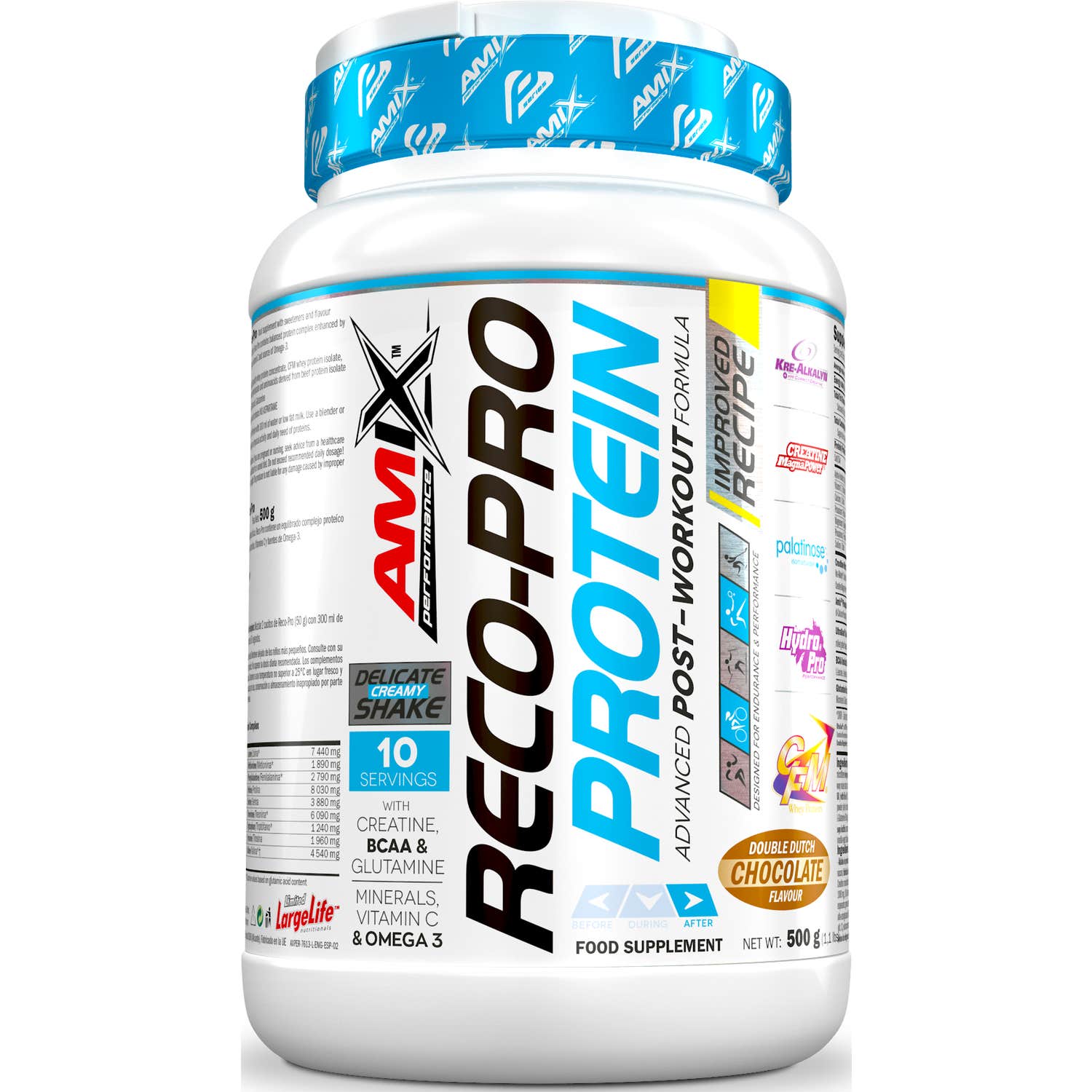 Amix Performance Reco-Pro Protein Doble Chocolate 50g | DocMorris France