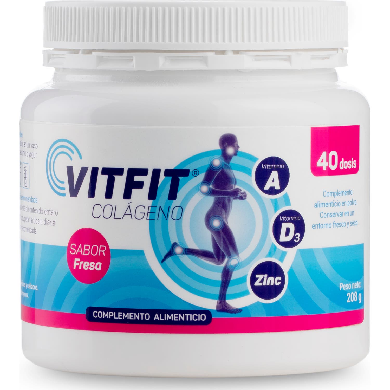 Vitfit Colágeno Limón 208g | DocMorris France