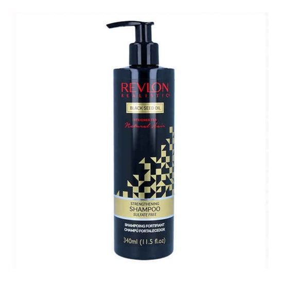 Revlon Real Black Seed Strength Shampoo 340ml | DocMorris France