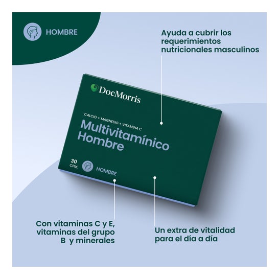 DocMorris Multivitaminé Homme 30 Comprimés | DocMorris France