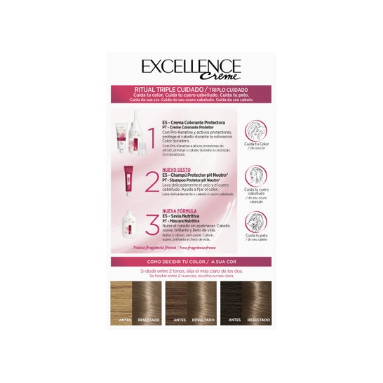 L'Oréal Excellence Creme Dye 71 Ash Blonde 1ut | DocMorris France