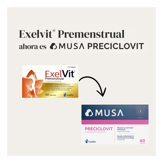 Exeltis Musa Preciclovit 60caps | DocMorris France