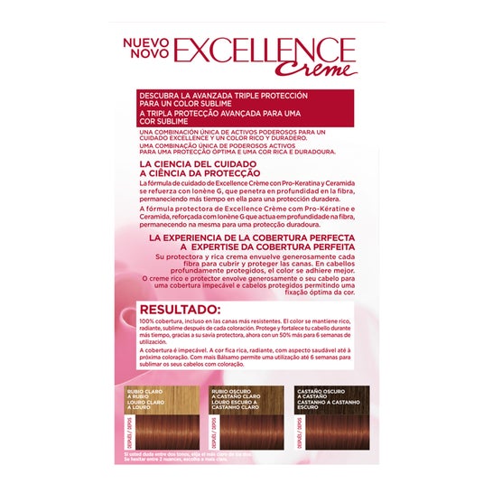 L'Oreal Set Excellence Creme Hair Color 641 Hazelnut | DocMorris France
