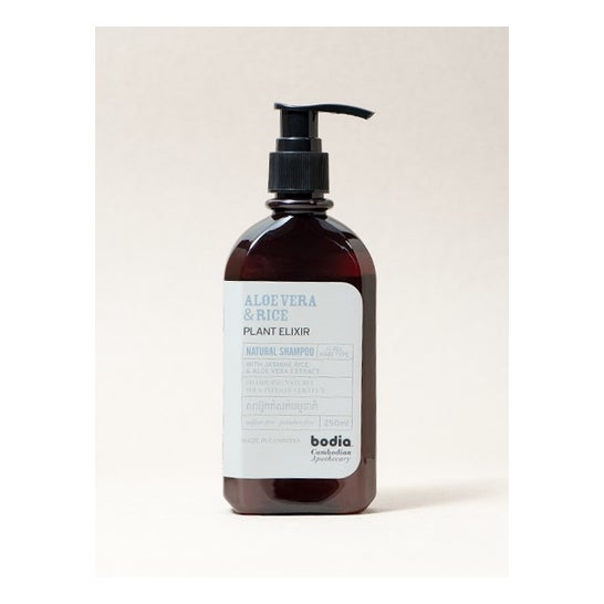 Bodia Shampoing Aloe vera & Riz 250ml | DocMorris France