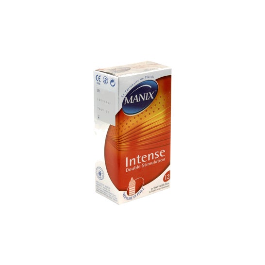 Manix Preservativo Intenso Doble Estimulación 12uds | DocMorris France