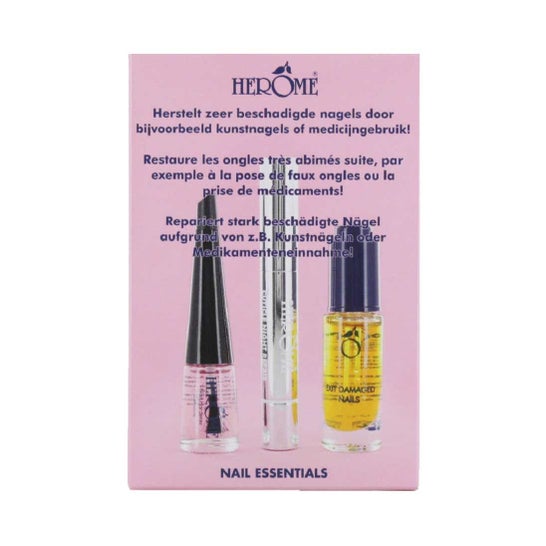 Herome Set Nail Essentials Après Pose Ongles | DocMorris France