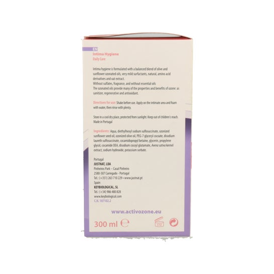 Activozone Ozone Intima Hygiene 300ml | DocMorris France