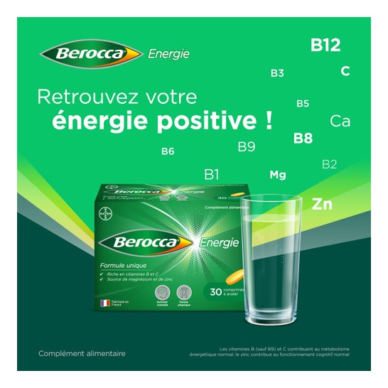Berocca Energie 60 Comprimés | DocMorris France