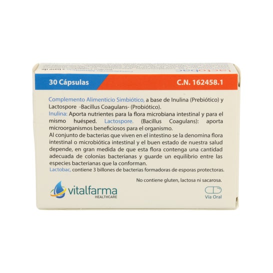 Vitalfarma Lactobac 30 Capsules | DocMorris France