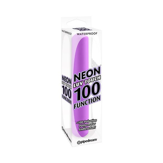 Neon Vibrator 100 Speeds Purple 1pc | DocMorris France