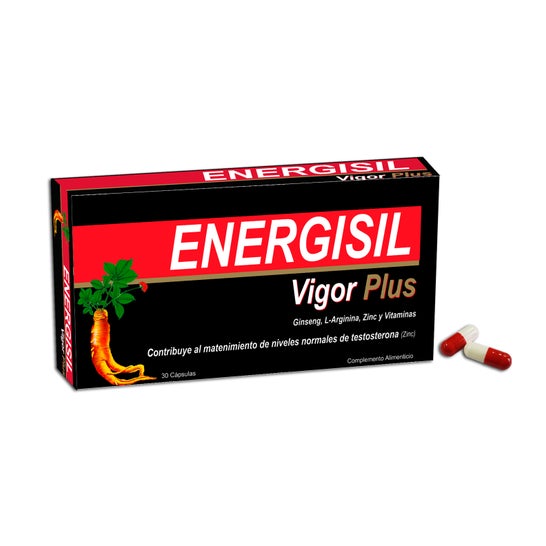 Energisil Vigor Plus 60 Capsules | DocMorris France