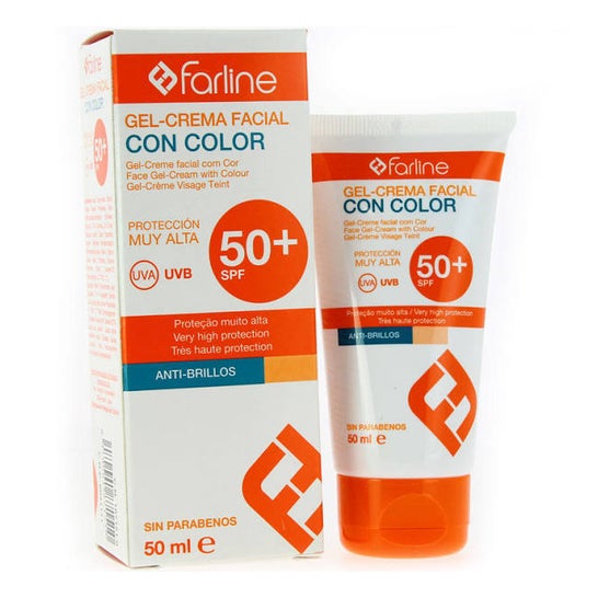 Farline Colour Control Anti-Ageing Gel-Cream SPF50+ 50ml | DocMorris France