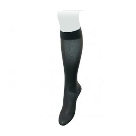 Compression médicale Mi-bas transparent noir 3 long | DocMorris France