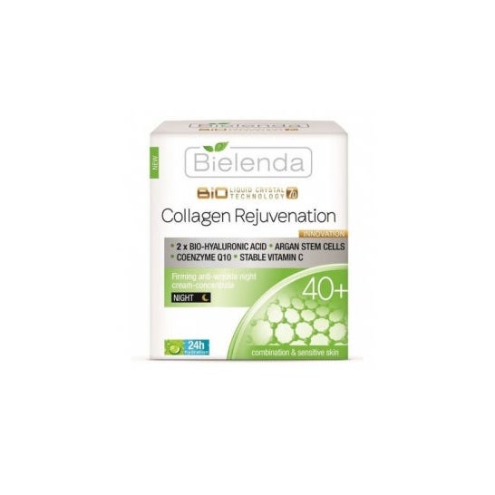 Bielenda Crema Reafirmante Noche + 40 Liquid Crystal BioTech 7D 50ml ...