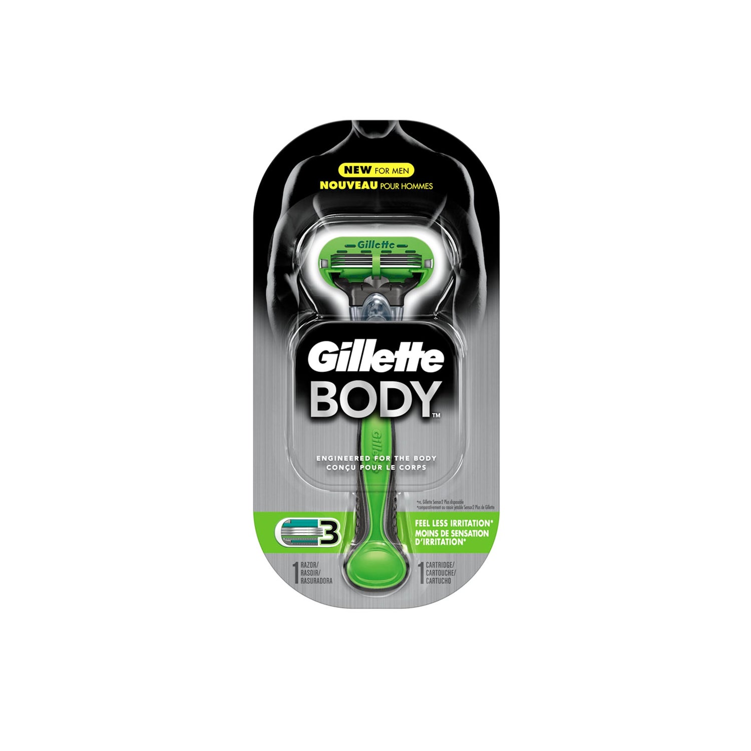 Gillette Body Trimmer 1 U. 3 Feuilles. | DocMorris France