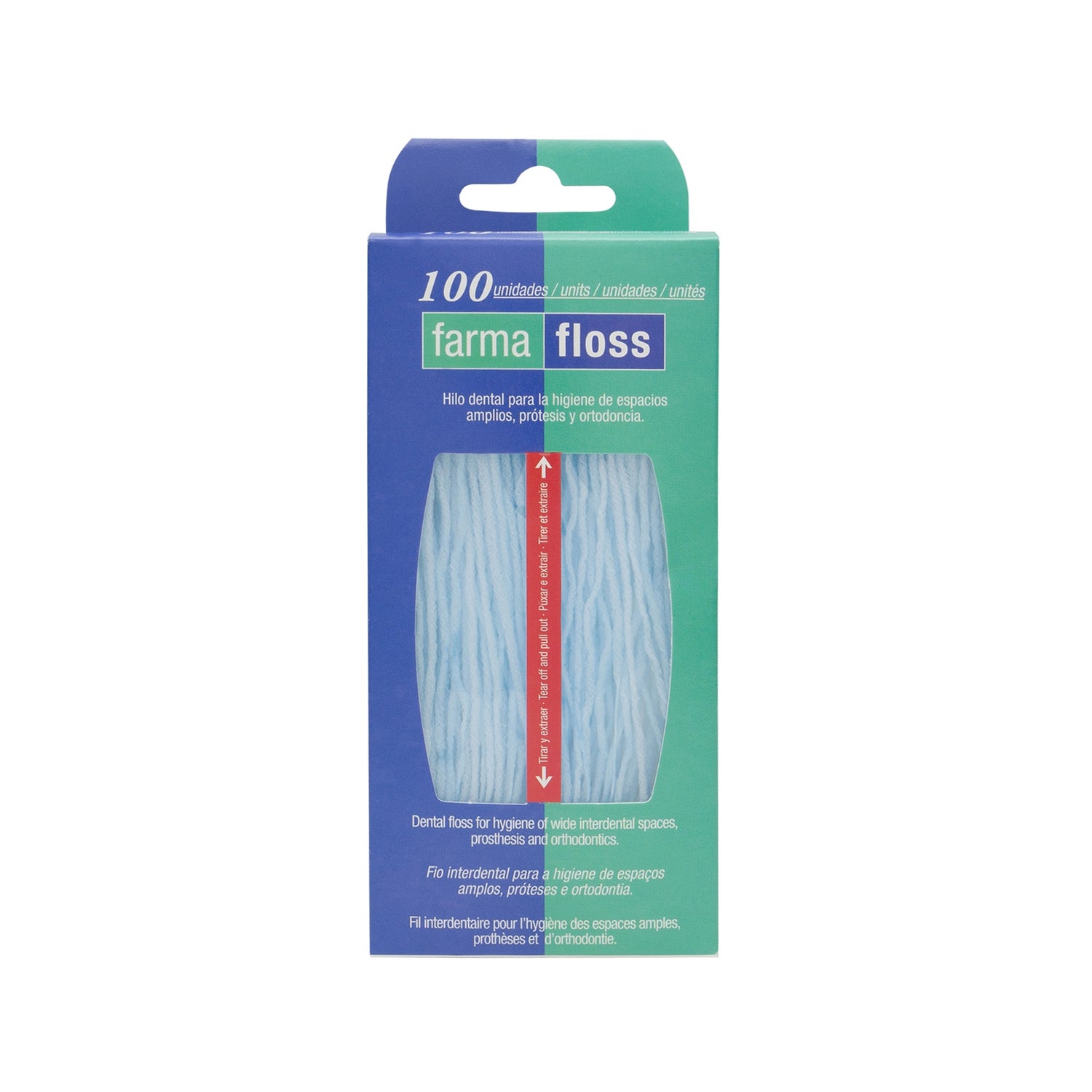 Farmafloss Fdk dental floss 100uds | DocMorris France