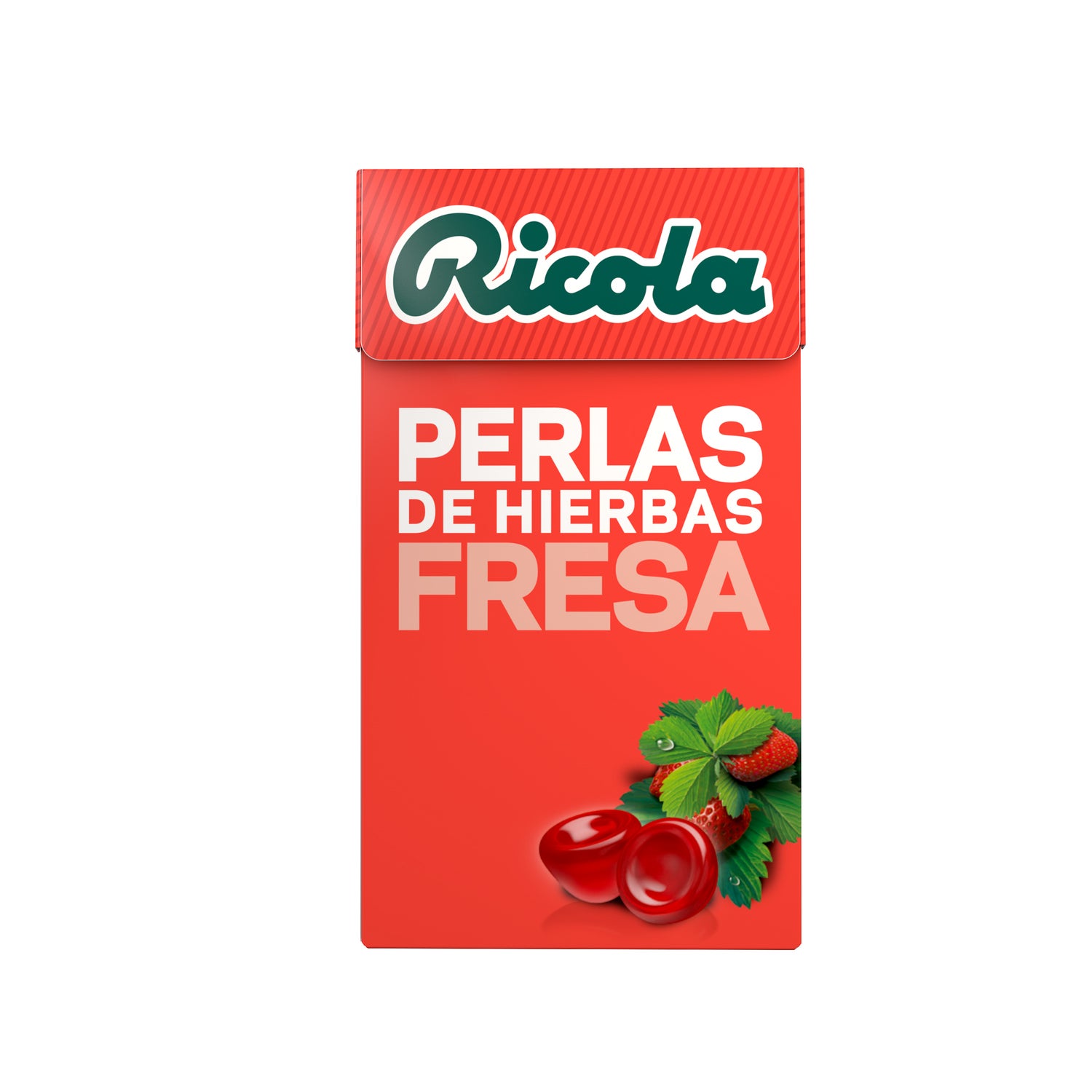 Ricola fraise perles sans sucre 25g | DocMorris France
