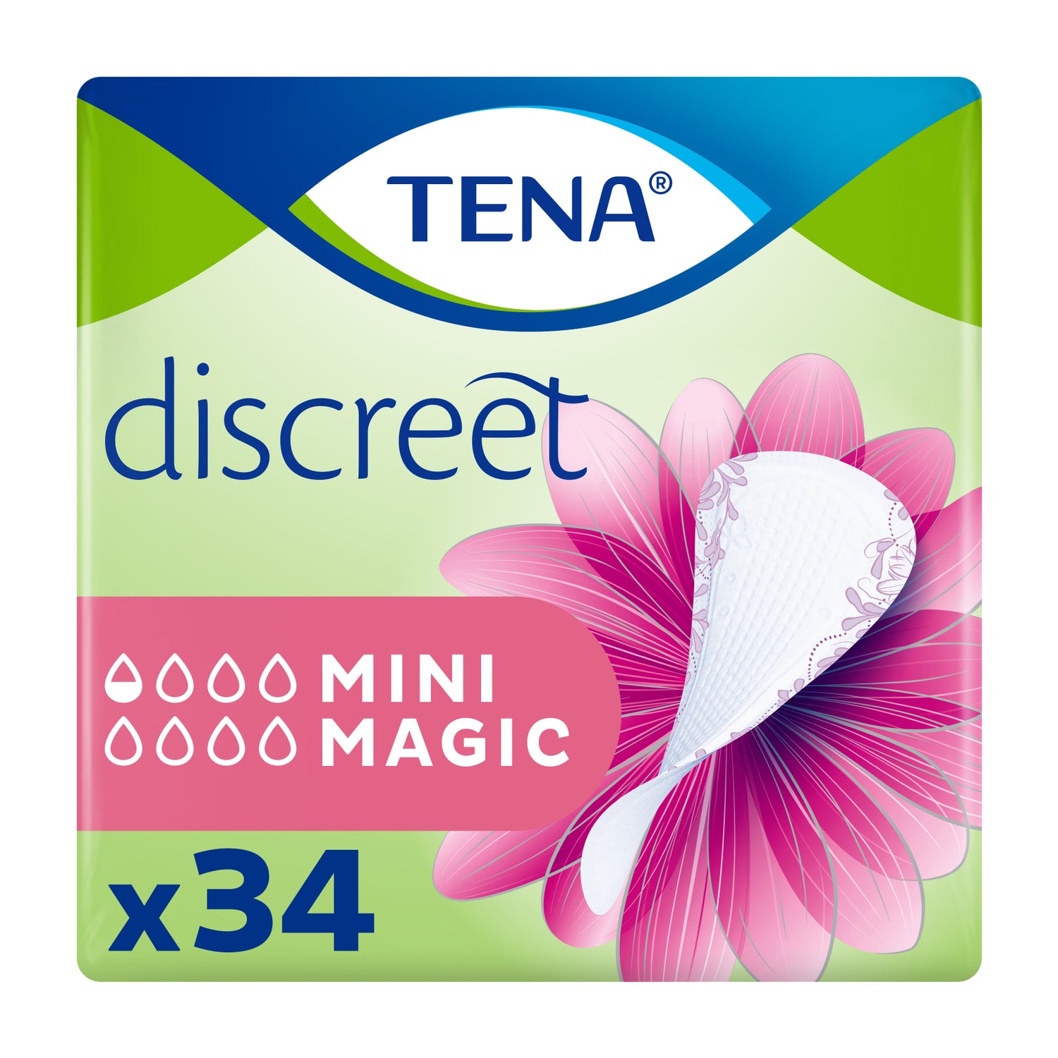 Tena Lady Mini Magic 34uds Magic 34uds | DocMorris France