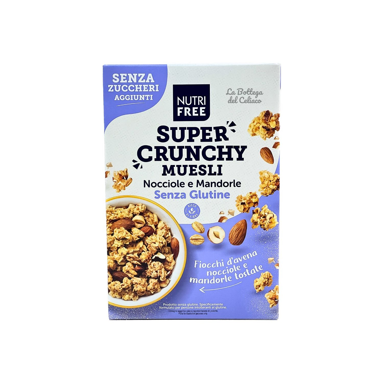 Nutrifree Super Crunchy Muesli Noisette Amande Sans Gluten 300g ...