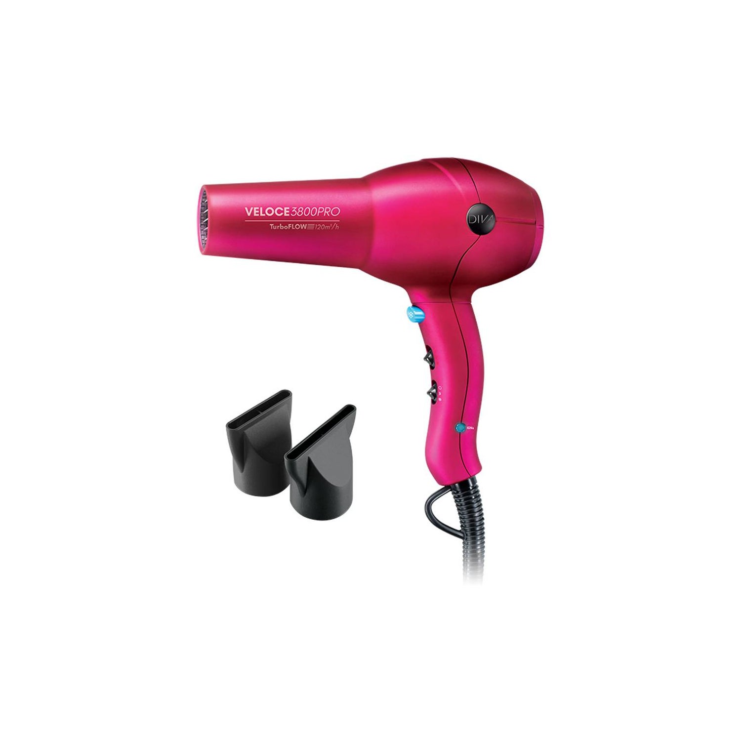 Diva Pro Styling Veloce 3800 Pro Secador Pink 2200W 1 Unidade ...