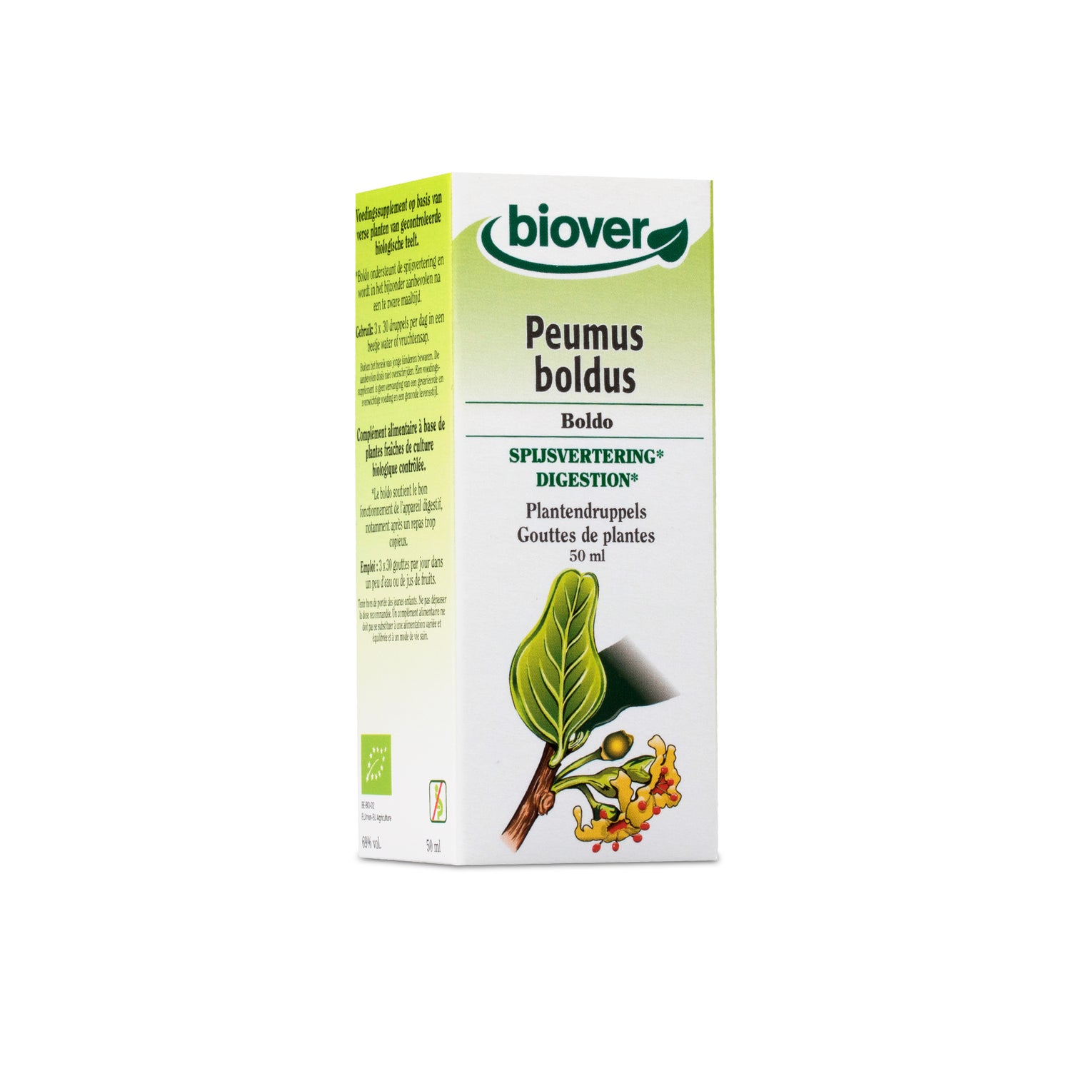Biover Boldo Digestione Bio 50ml | DocMorris France