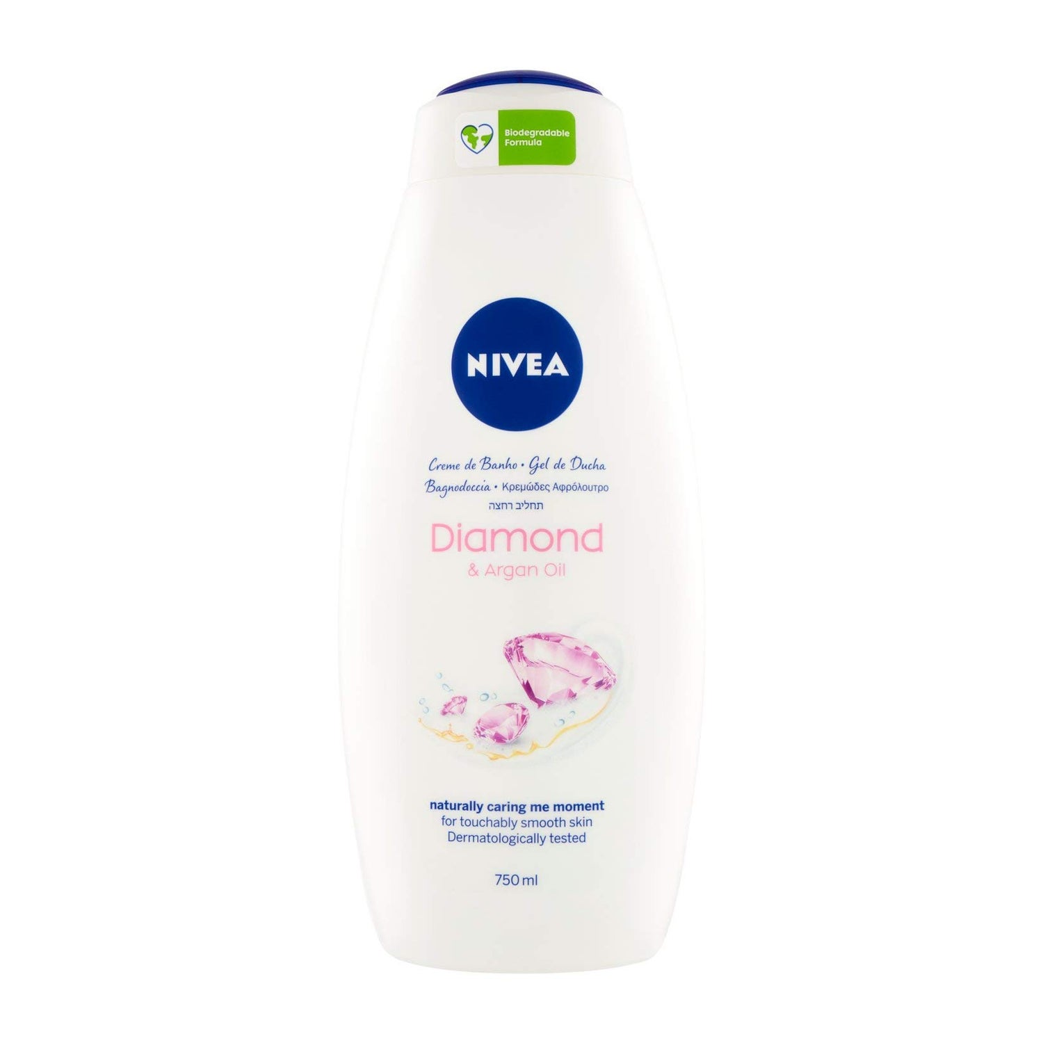 Gel douche Nivea 750 ml. Care Diamond. | DocMorris France